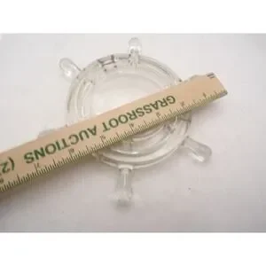 Unbranded | Accents | Vintage Clear Glass Ship Wheel Ashtray Nautical ...